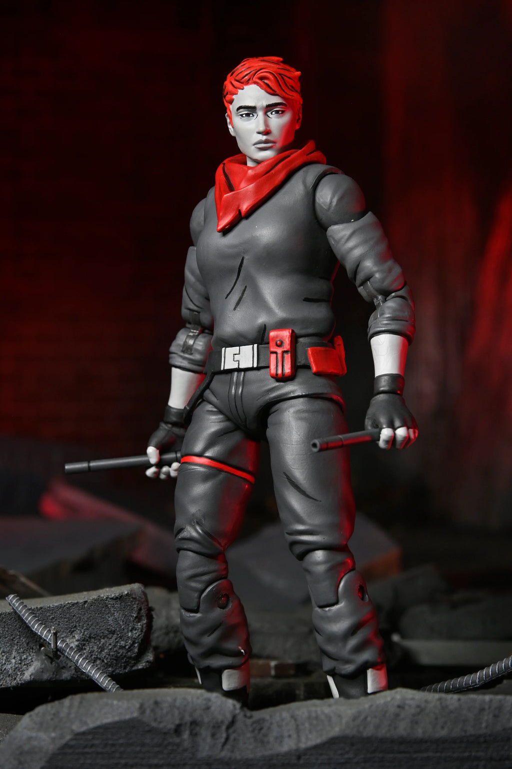 NECA TMNT Last Ronin Lost Years Ultimate April O'Neil Nightwatcher 7 ...