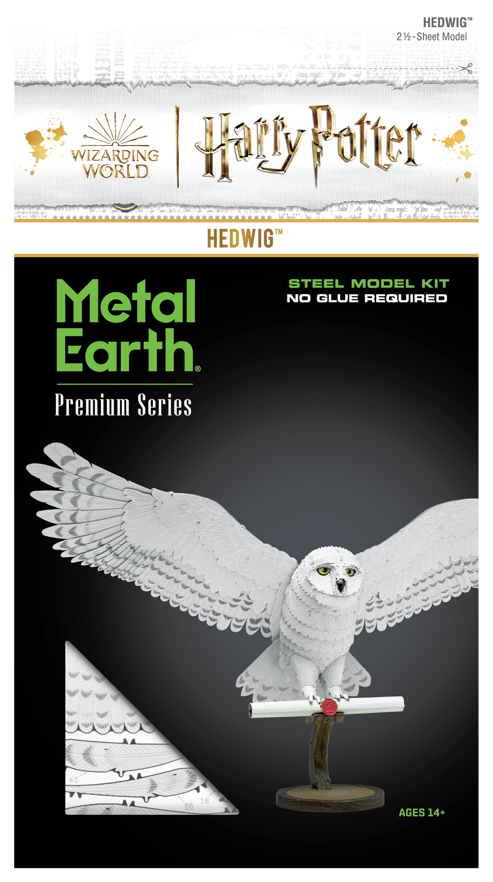Metal Earth - Premium Series - Harry Potter: Hedwig Model Kit