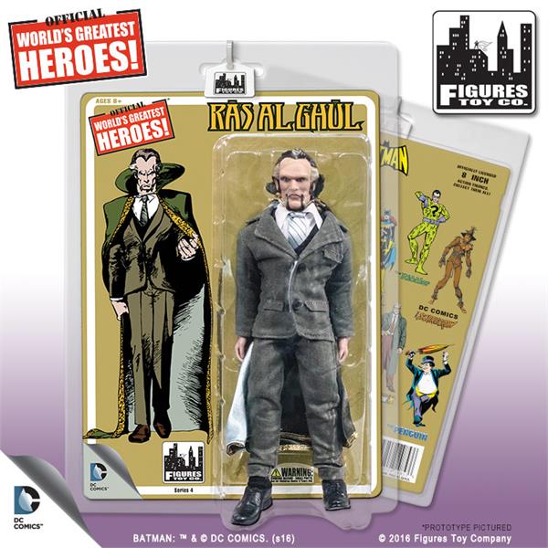 Figures Toy Company - Dc Comics - Ras Al Ghul 8" Action Figure