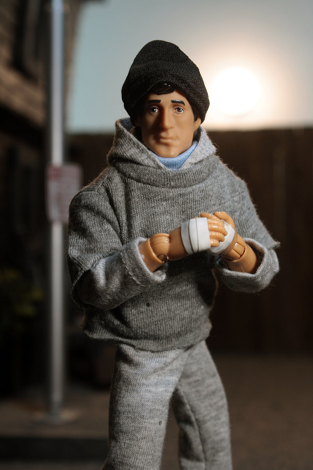 MEGO Rocky Balboa 8" Action Figure - Training Sweatsuit | ZLC ...